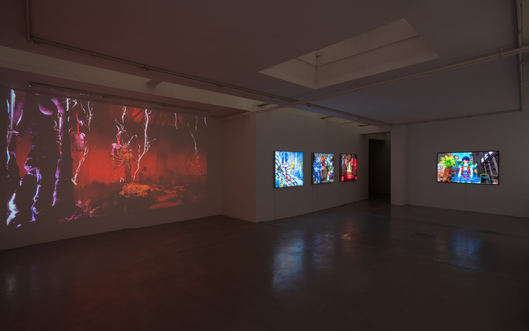 Gether Contemporary — Exhibition "Lu Yang's Control Center" by Lu Yang